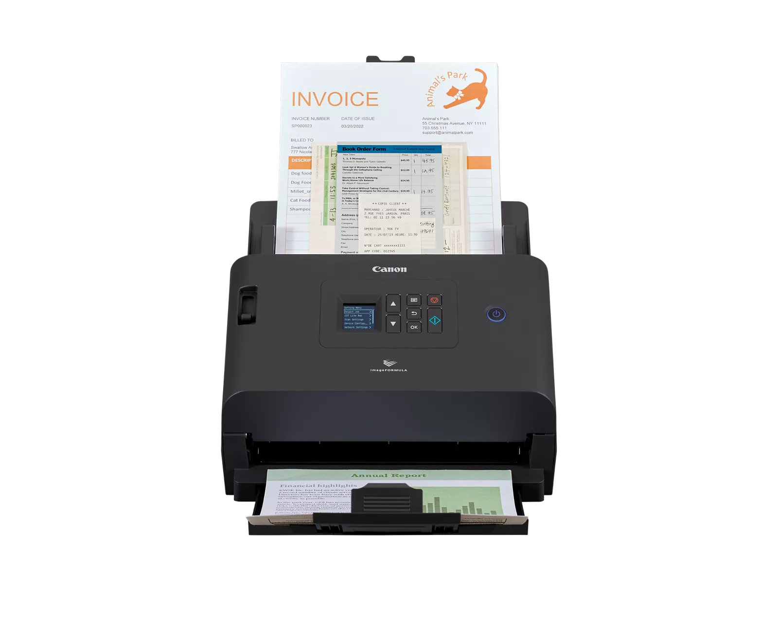 Canon imageFORMULA DR-S250N Office Document Scanner