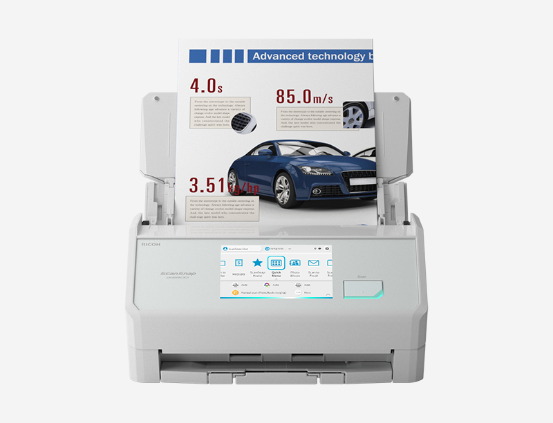 Ricoh ScanSnap iX2500 Document Scanner (White)